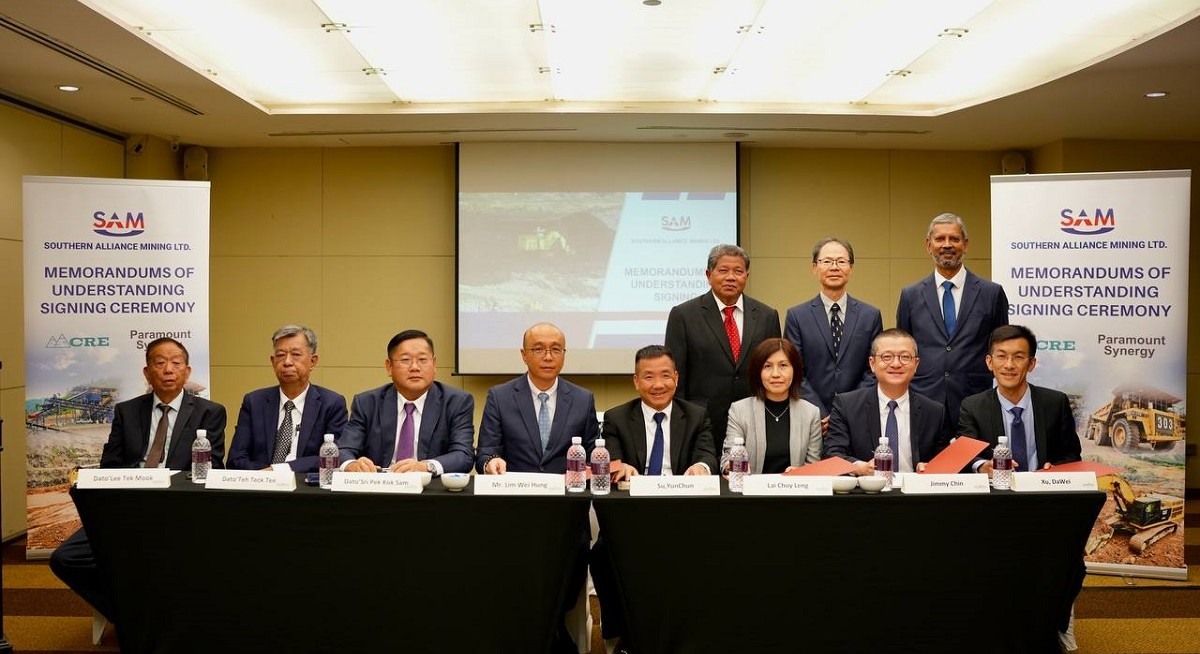 Southern Alliance Mining signs MOUs to acquire two rare earth mines in Malaysia